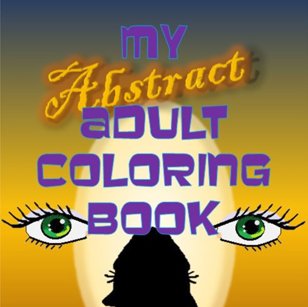 Adult Coloring Printable, Absurd Coloring Book, Printable PDF Coloring ...