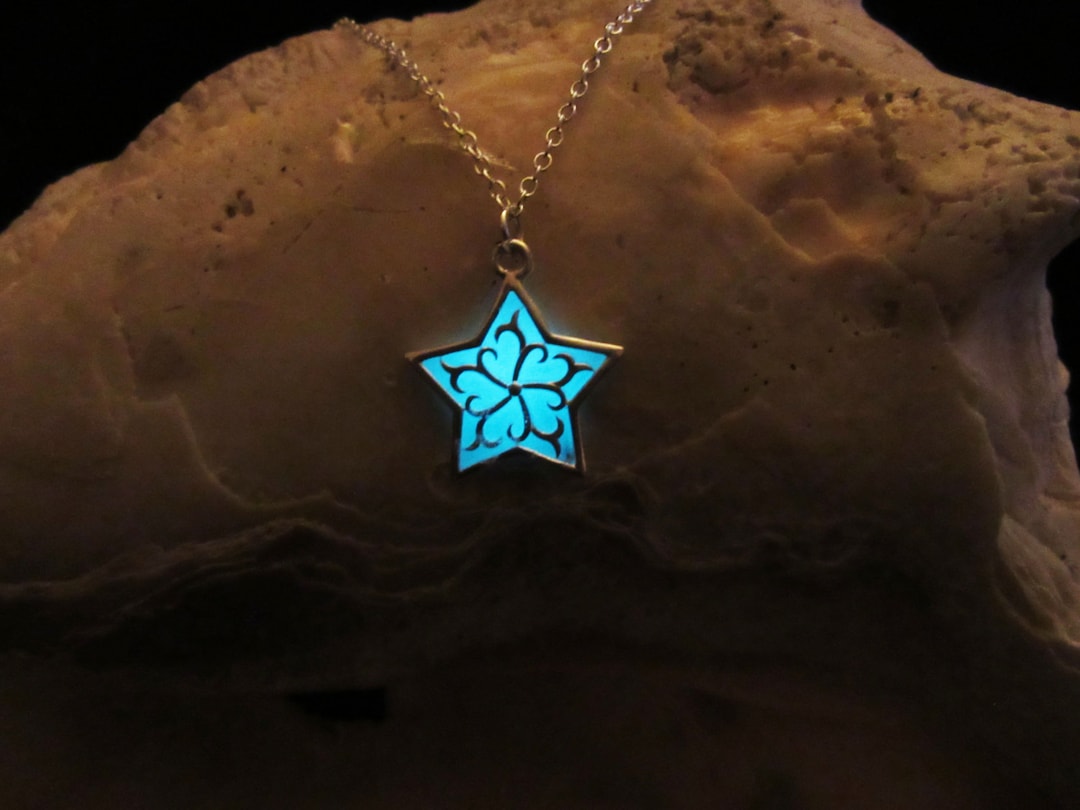 Glow in the Dark Pendant / Necklace - Etsy