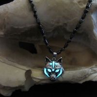 Wolf Necklace - Etsy