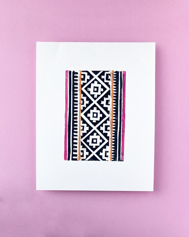 Hmong Pattern Printable Wall Art - Etsy