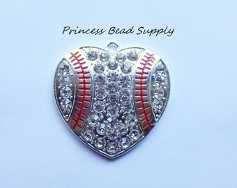 Softball rhinestone | Etsy