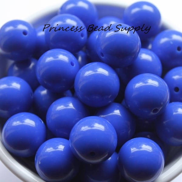 Royal Blue Beads - Etsy