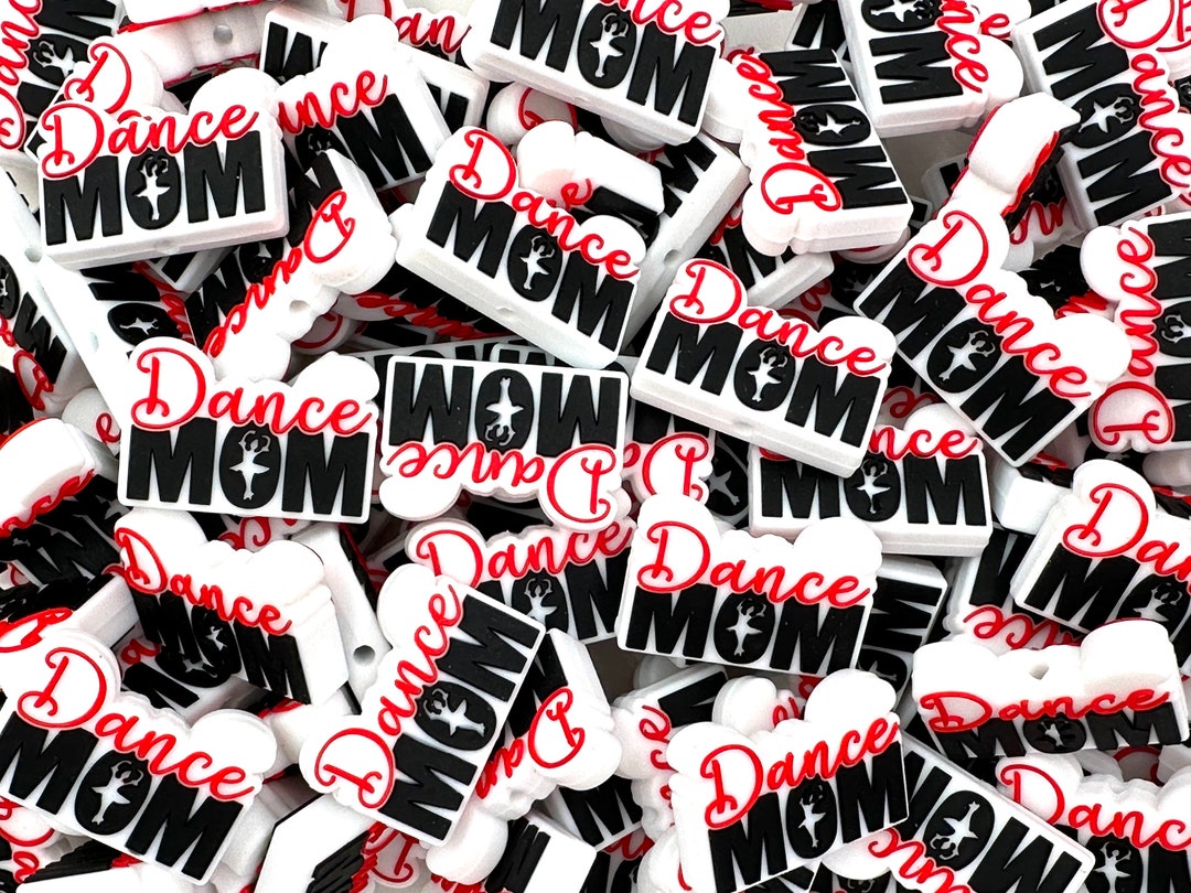 Dance Mom Silicone Beads, Dance Silicone Beads, Focal Silicone Beads ...