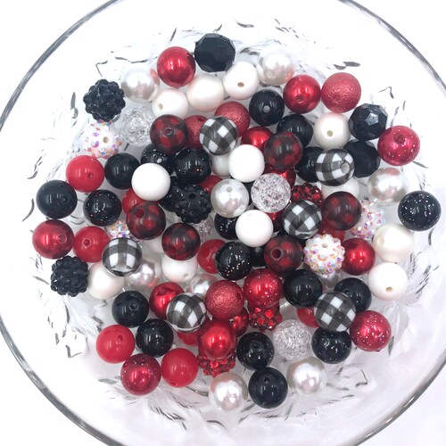 Shades of Purple 12mm Bead Mix 100 12mm Chunky Bulk Beads - Etsy