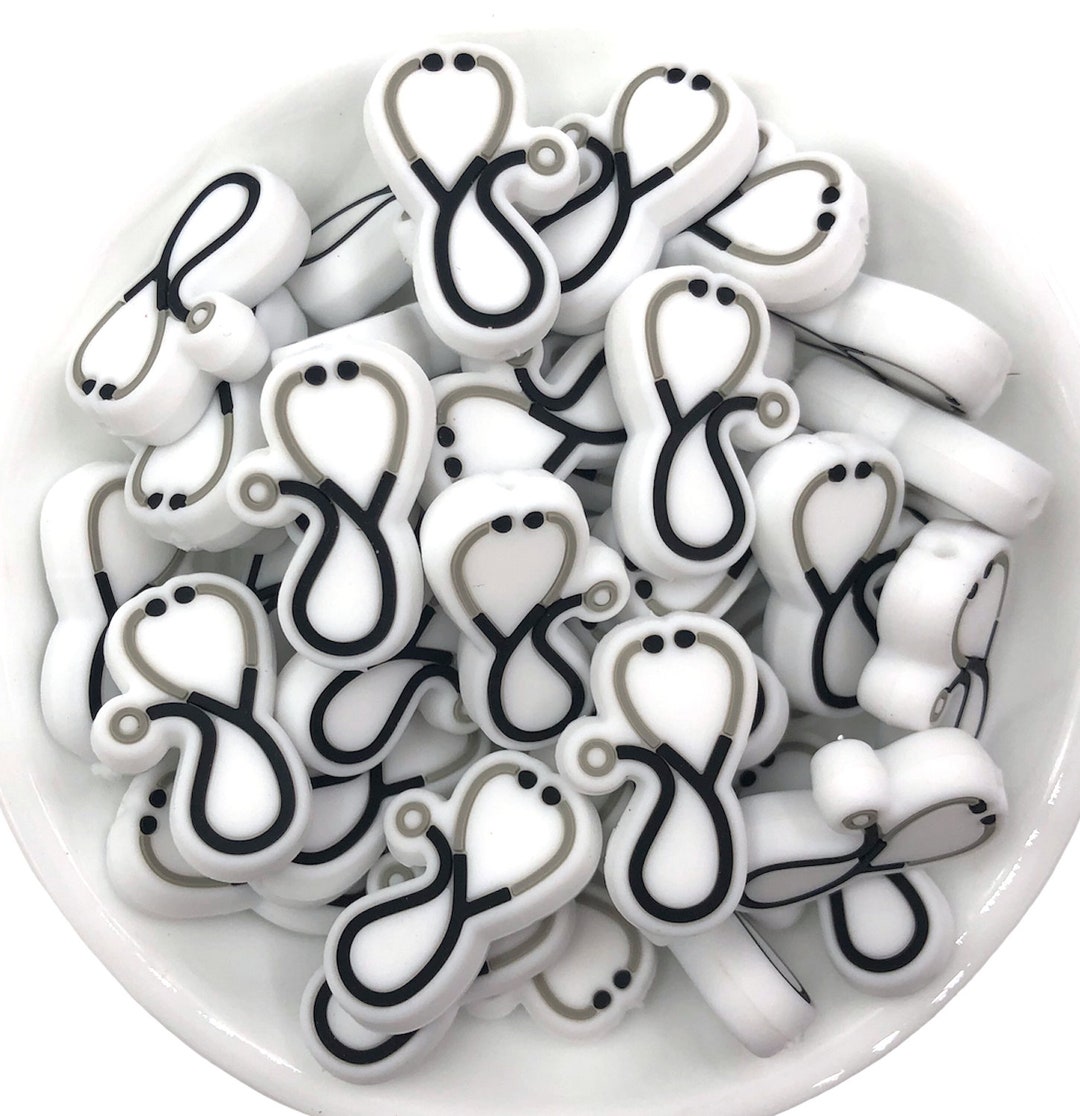 Stethoscope Silicone Focal Beads - Etsy