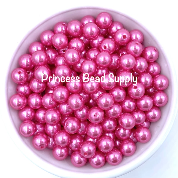 Pink Faux Pearl - Etsy