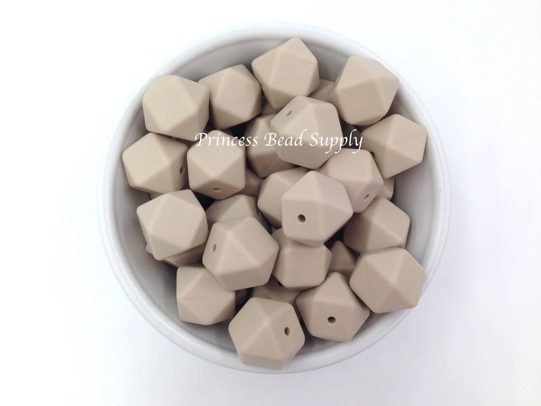 17mm Sandstone Hexagon Silicone Beads - Etsy