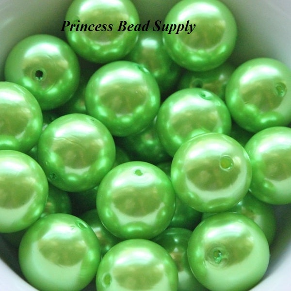 Lime Green Pearl - Etsy