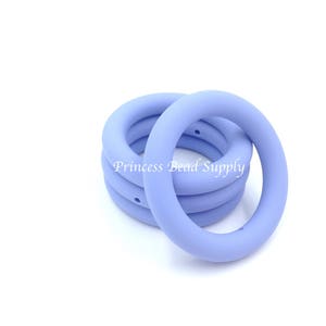 65mm Tranquility Blue Silicone Ring With Holes - Etsy