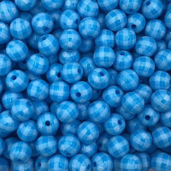 Blue White Beads - Etsy