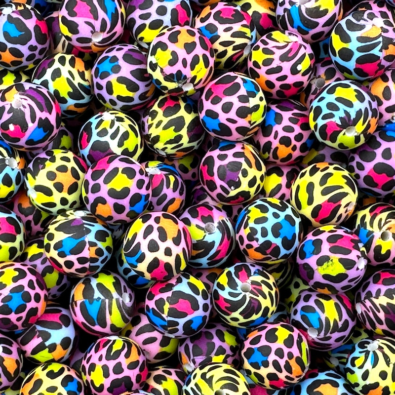 Rainbow Leopard - Etsy
