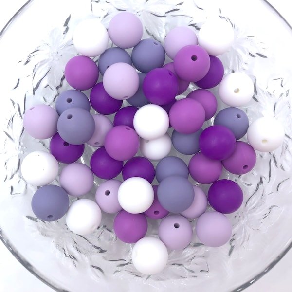 Purple Beads - Etsy