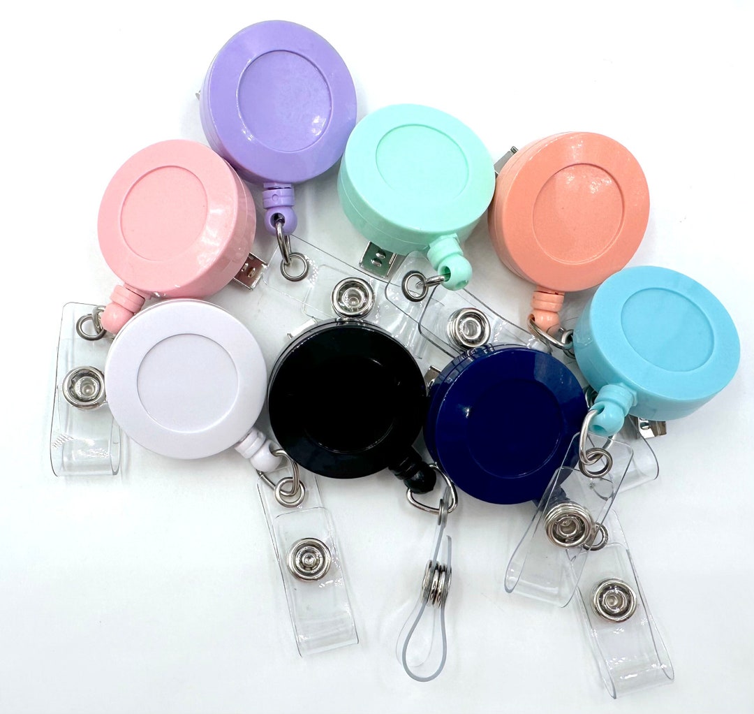 Alligator Clip Badge Reels: ID, Badge Holder - Etsy