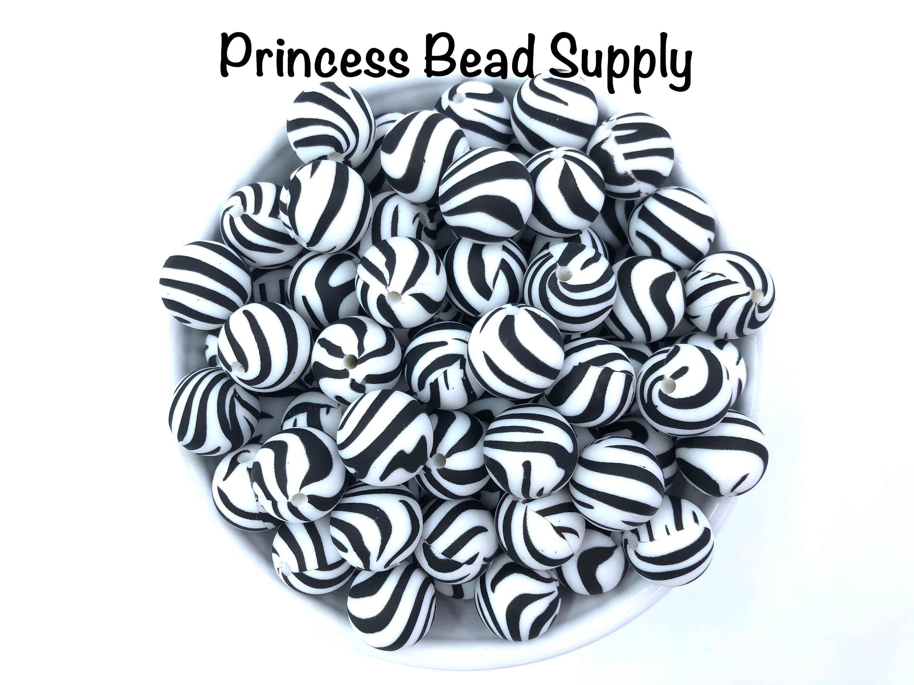 Zebra Beads - Etsy