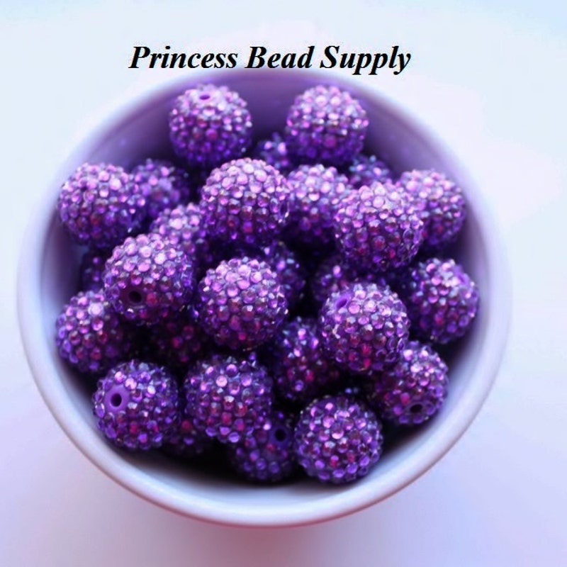 Purple Beads - Etsy