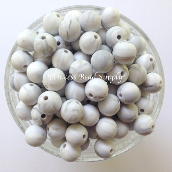 Marble Silicone Bead - Etsy
