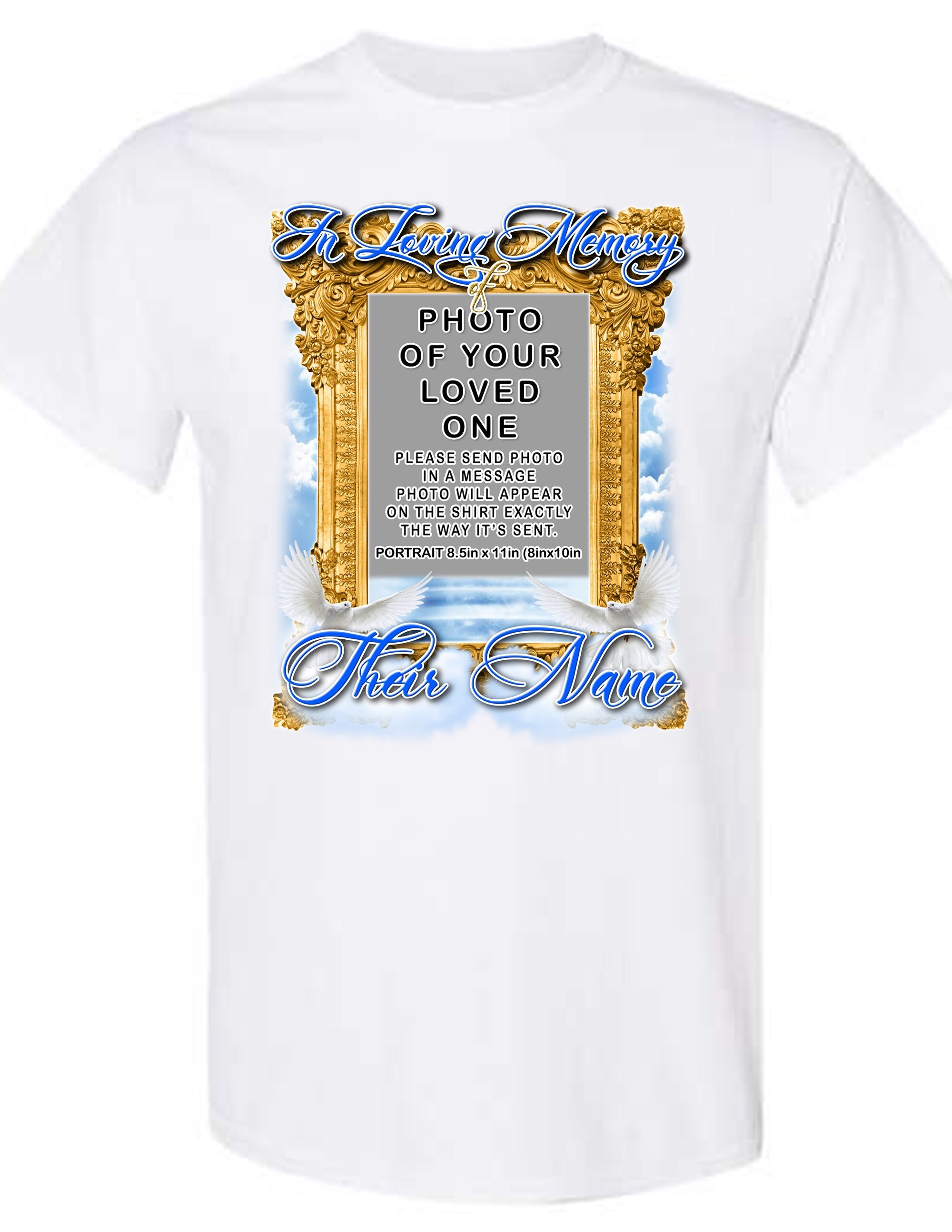 Custom Memorial T-shirts Adult Shirts Personalized Shirts - Etsy