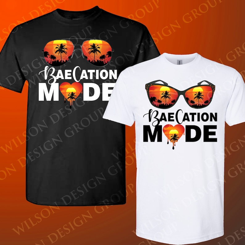 Couple Baecation Tshirts, Baecation Mode, Matching Beach Vacation ...