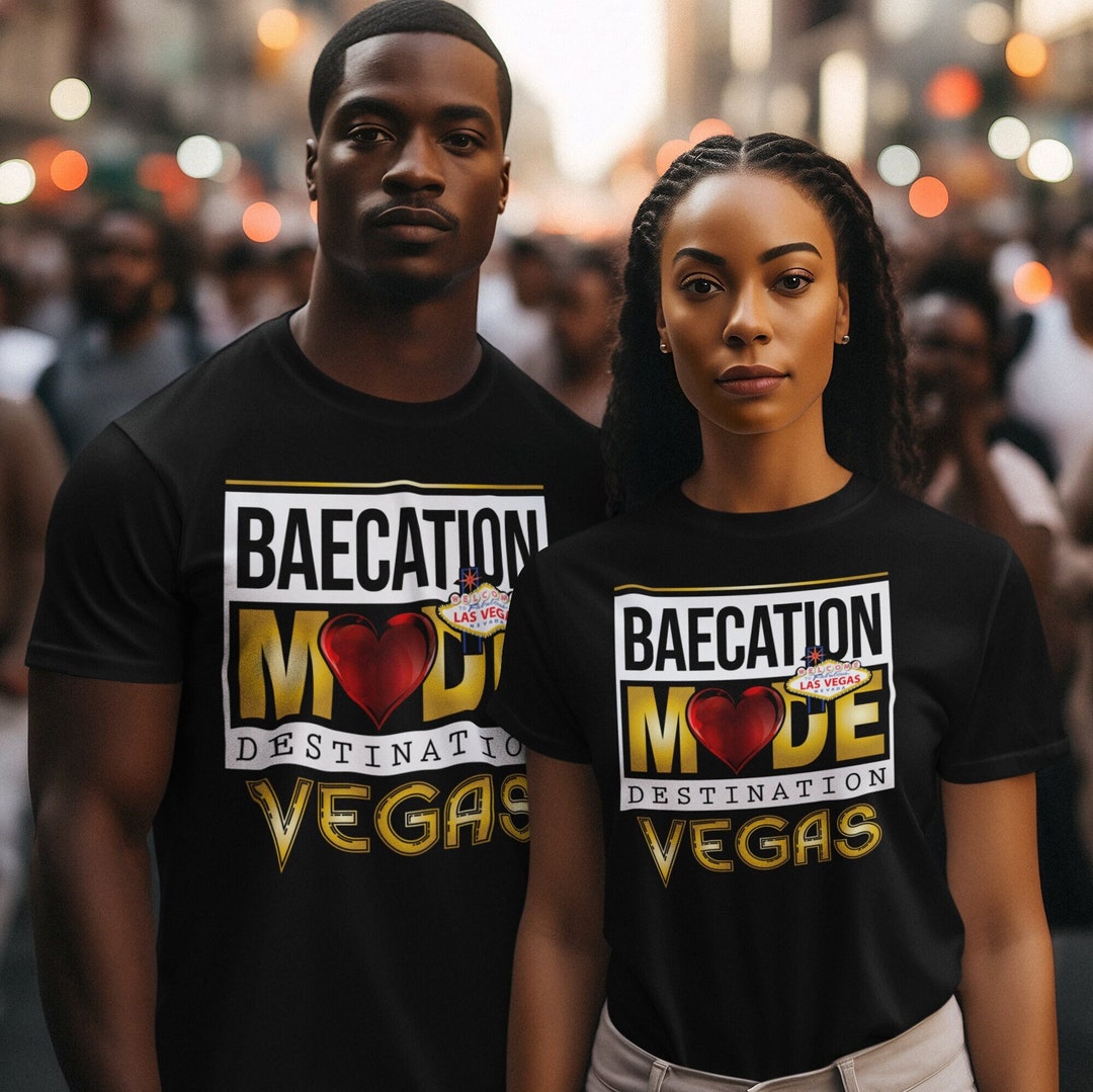 Baecation Mode Vegas Shirt, Couple Baecation Tshirts, Matching Vegas ...