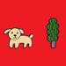 Puppy & Tree Pin Set - Etsy