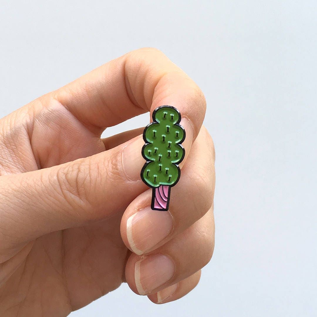 Puppy & Tree Pin Set - Etsy