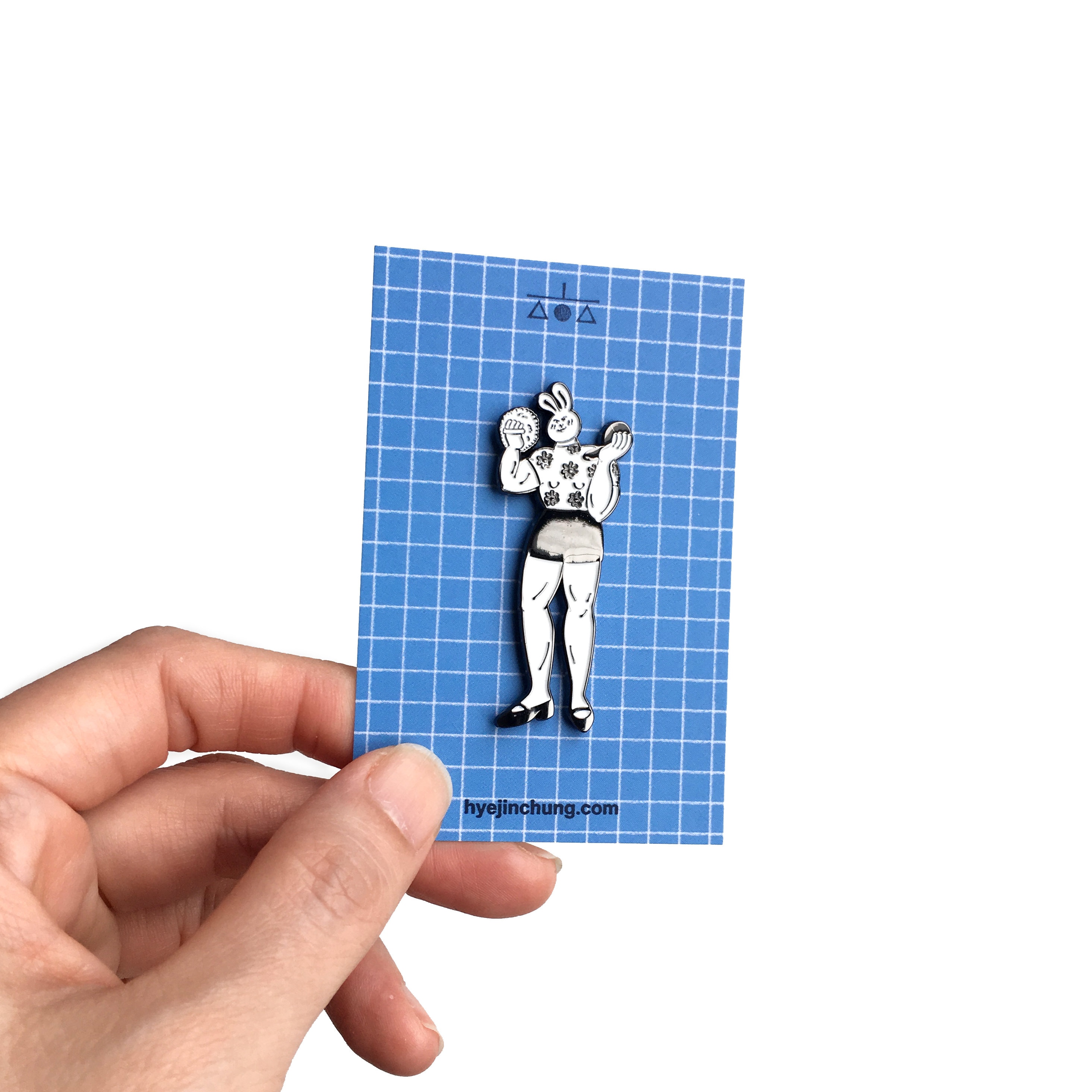 Makeup Bunny Enamel Pin - Etsy