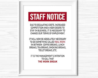 Funny Manager Signs - Etsy