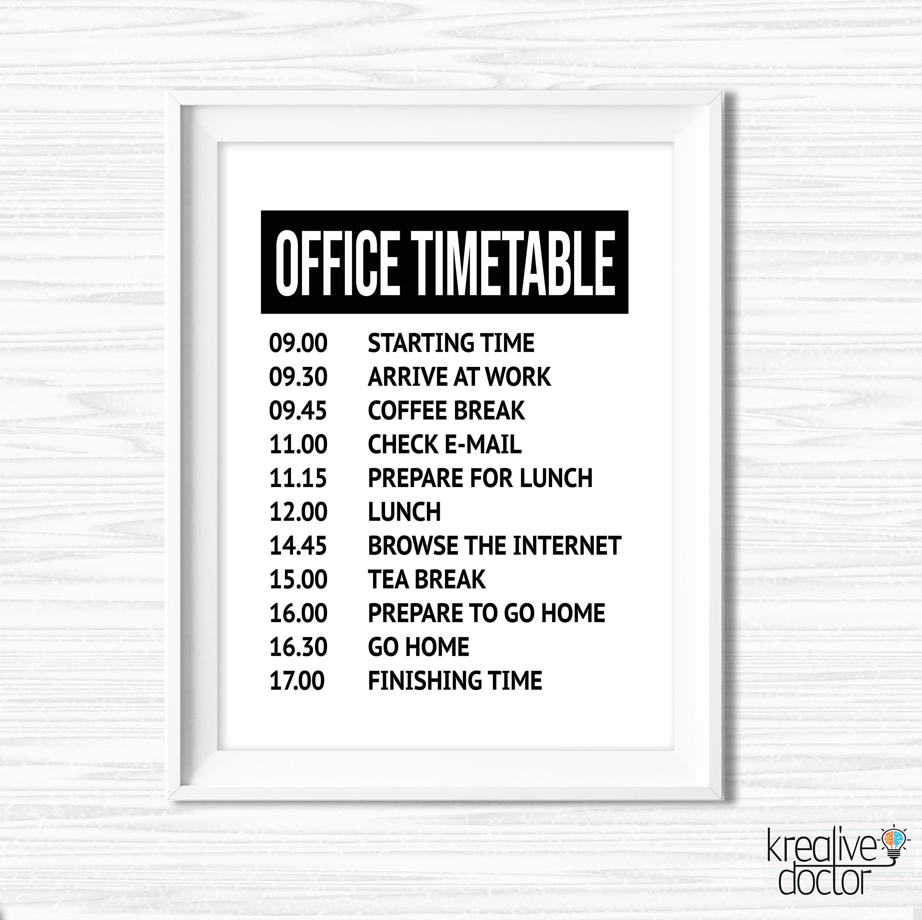 Funny Work Signs Printable
