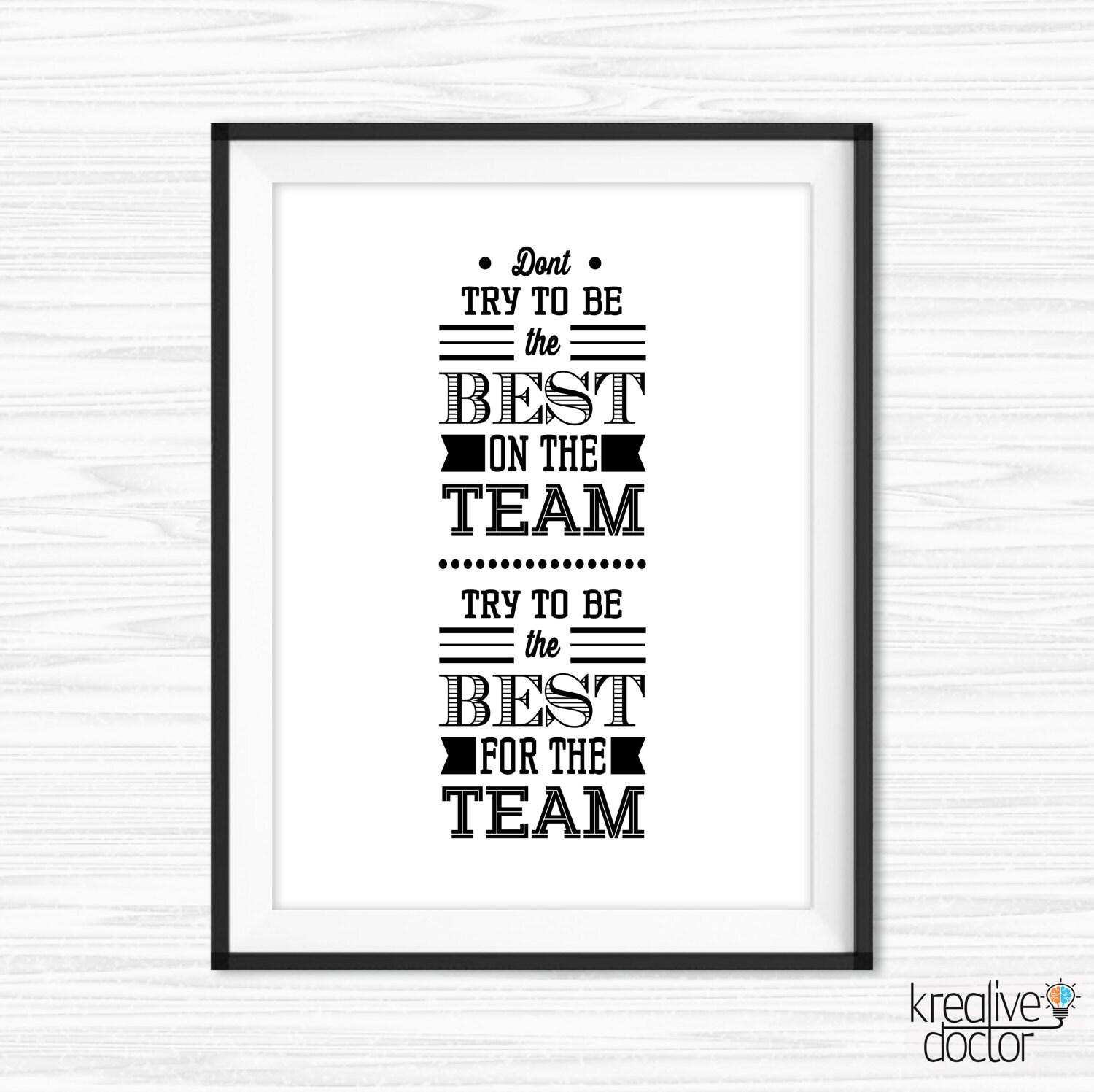 Teamwork Quotes for Office Quote Cubicle Decor Inspirational - Etsy ...