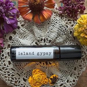 Island Gypsy Essential Oil Roll-on Perfume | Ginger Ylang Ylang Sweet ...