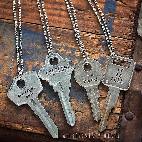 Upcycled Key - Etsy