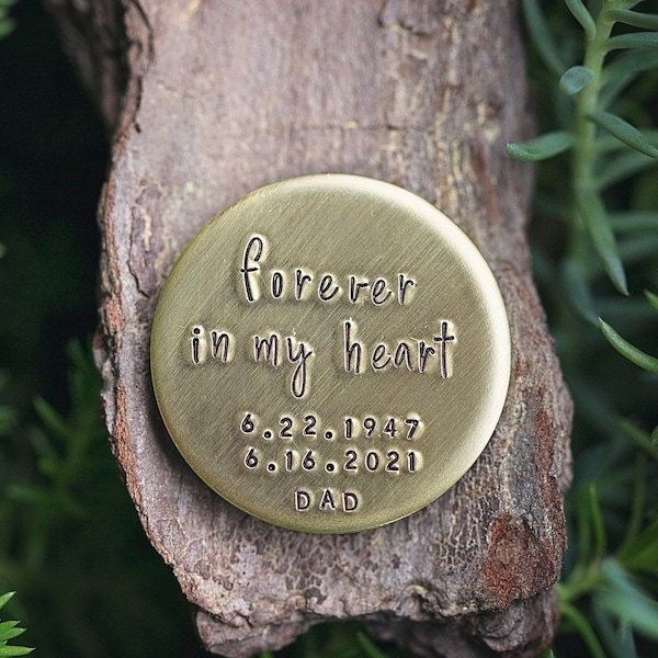 Memorial Token - Etsy