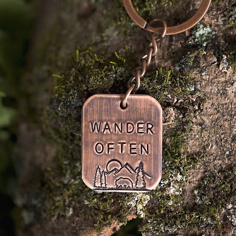 Nature Keychain - Etsy