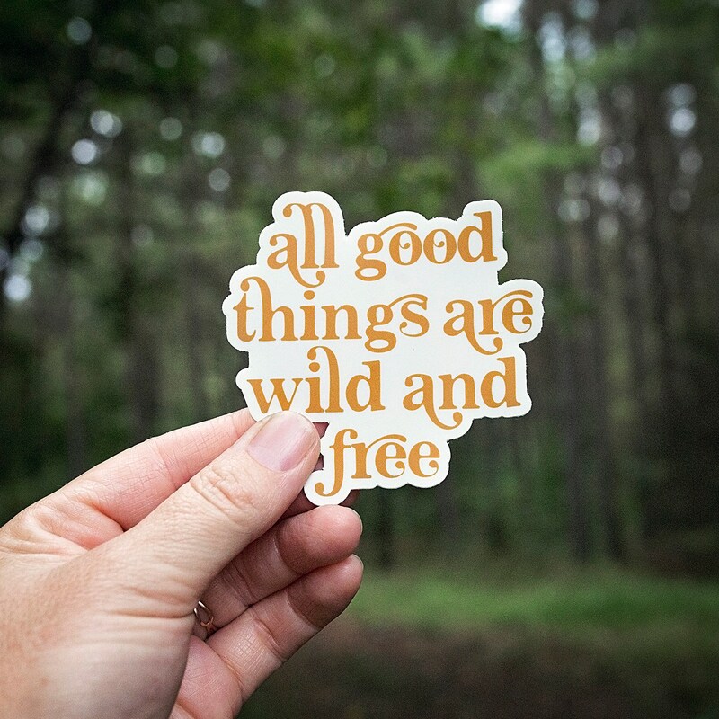 Wild and Free - Etsy