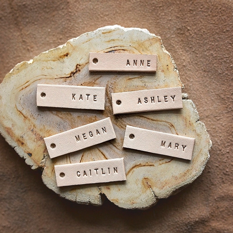 Leather Tags - Etsy