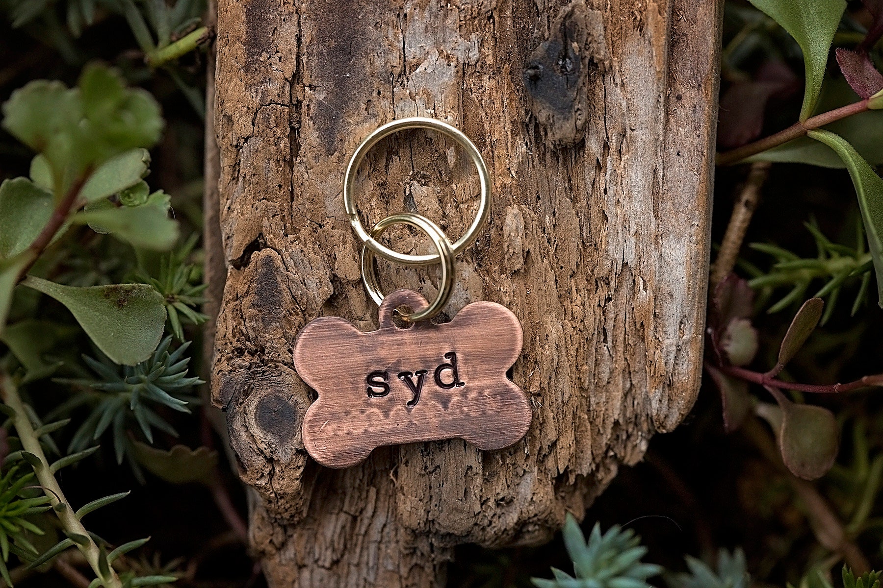Personalized Dog Bone Pet Tag High Quality Hand Stamped - Etsy