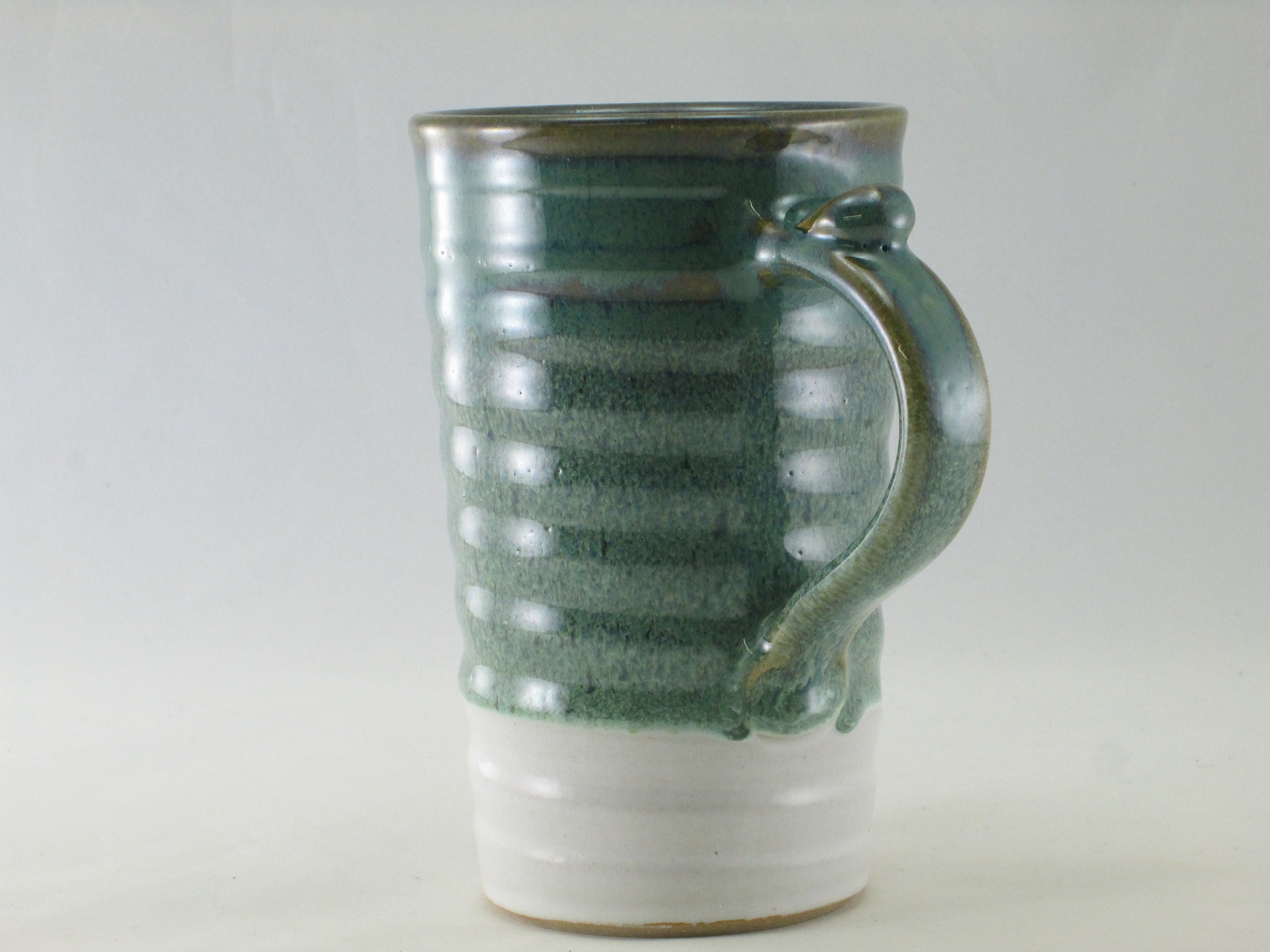 LARGE 16 Oz. COFFEE MUG Handmade Stoneware Coffee Cup in - Etsy