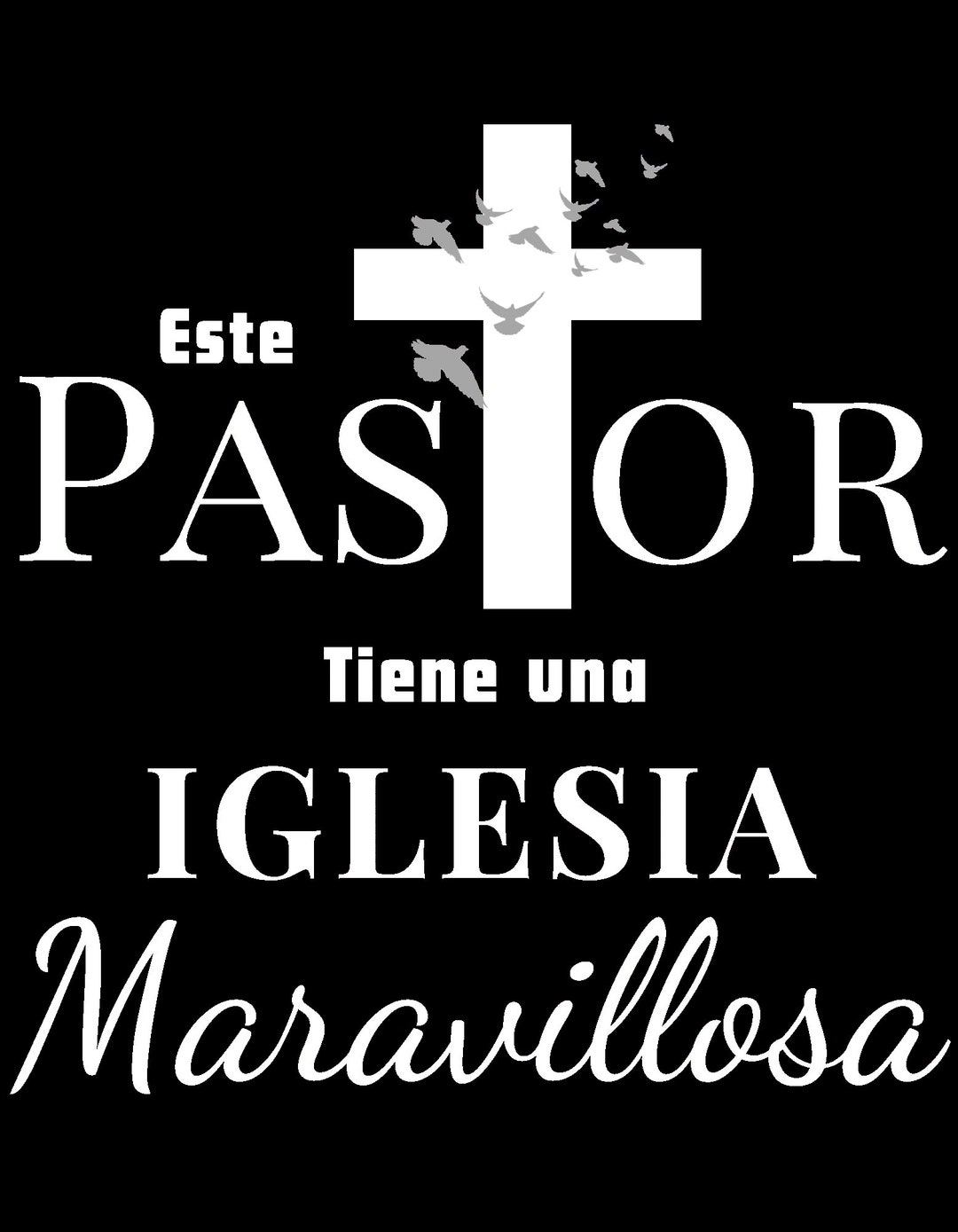 Spanish Pastor Appreciation Gift: Church Leader Printable (digital ...