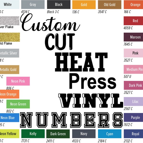 Vinyl Heat Transfer - Etsy