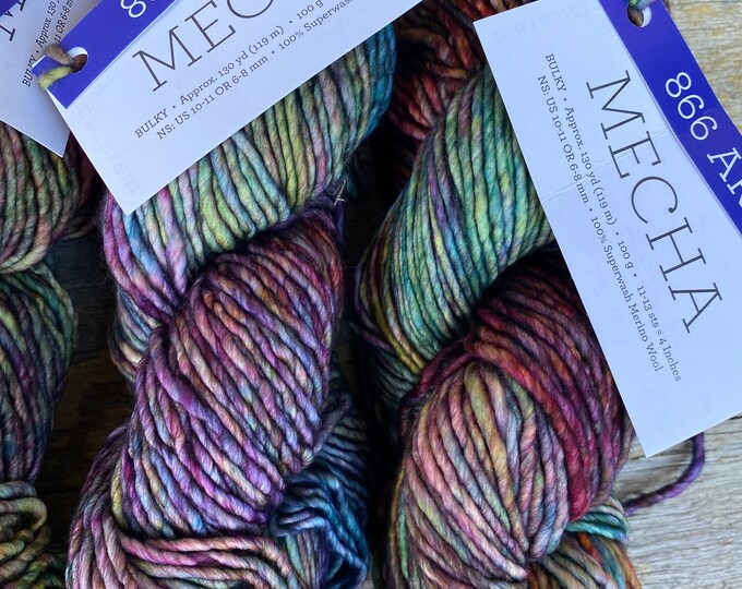 Malabrigo Mecha Arco Iris 866, Merino Wool Bulky Weight, Malabrigo Yarn ...