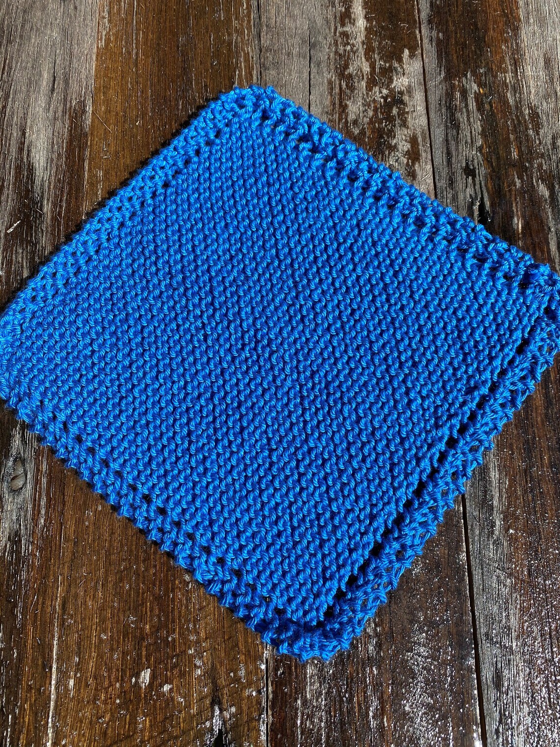 Knitted Face Washer Pattern, Organic Spa Cloth (PDF Download), Face ...