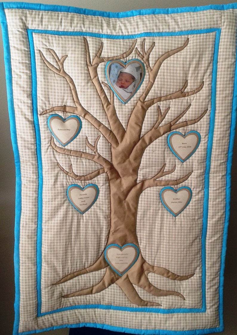 Personalised Baby Quilt | Etsy