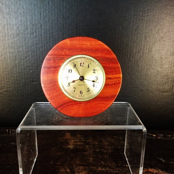 Exotic Wood Clock - Etsy