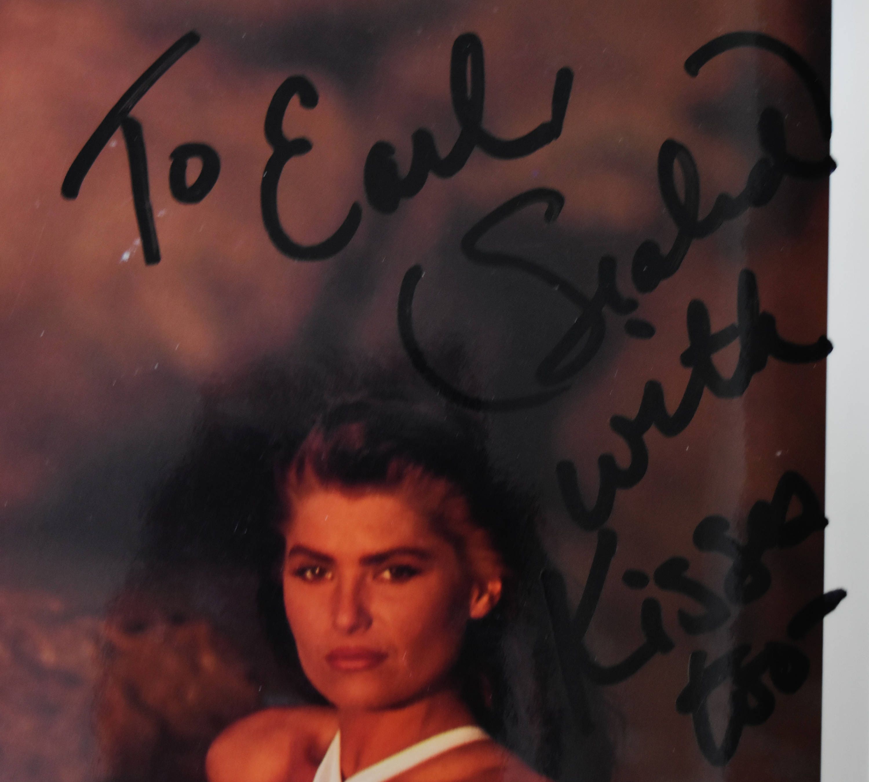 Vintage Illuminated Autographed Stars Poster Four Actress Clista Rush ...