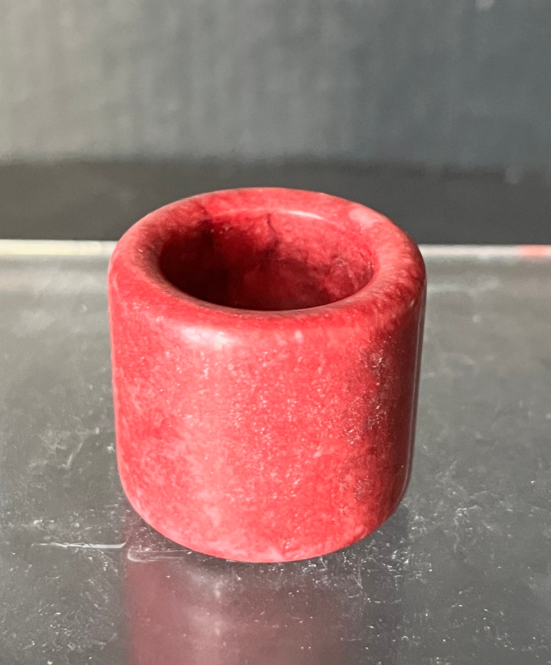 Chinese Vintage Red Jade Thumb Rings /archer 玉扳指 - Etsy