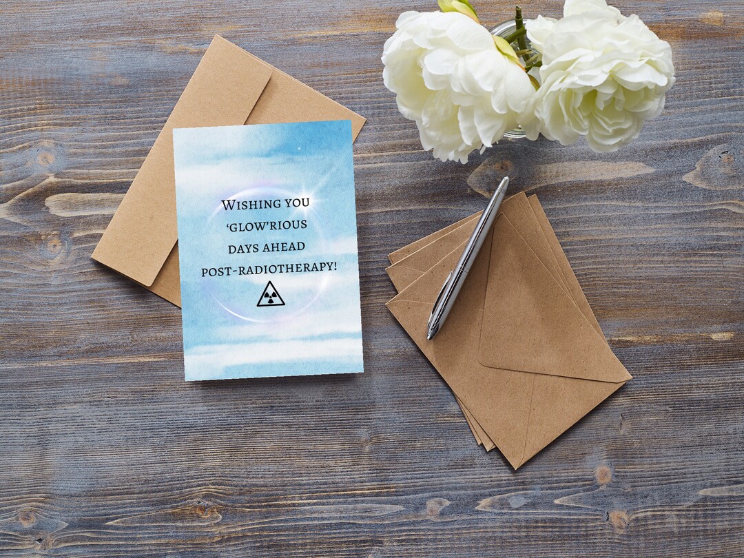 Radiotherapy glowrious Card Card for Going Through Radiotherapy ...