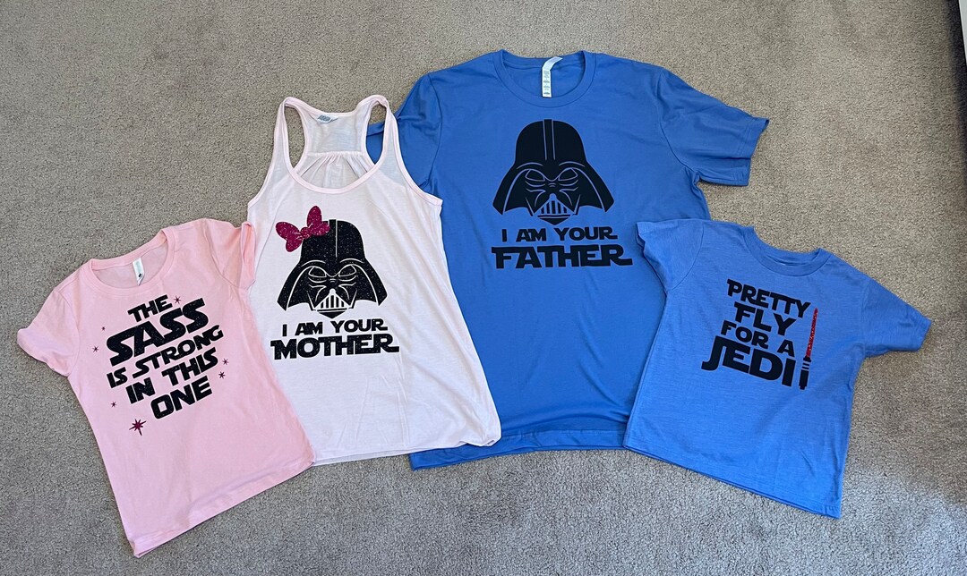 Star Wars Matching Family Shirts (sass is Strong in This One, Pretty ...