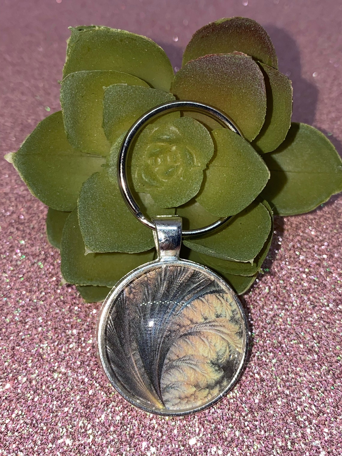 Abstract Keychains Keychain Abstract Waves Psychedelic | Etsy