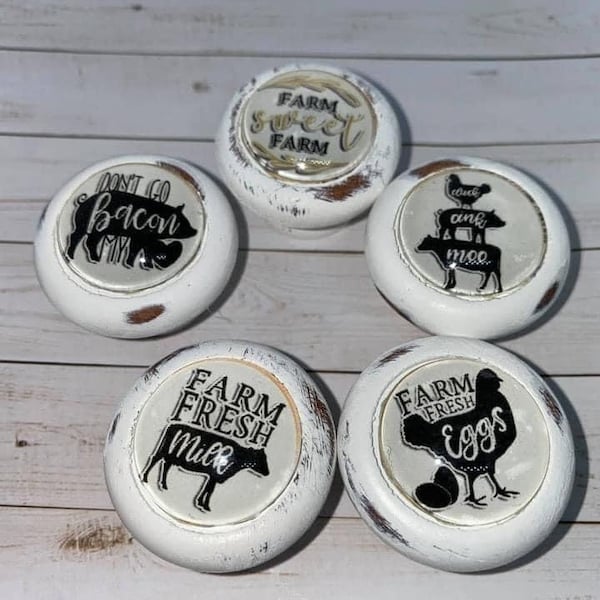 Cow Knobs - Etsy