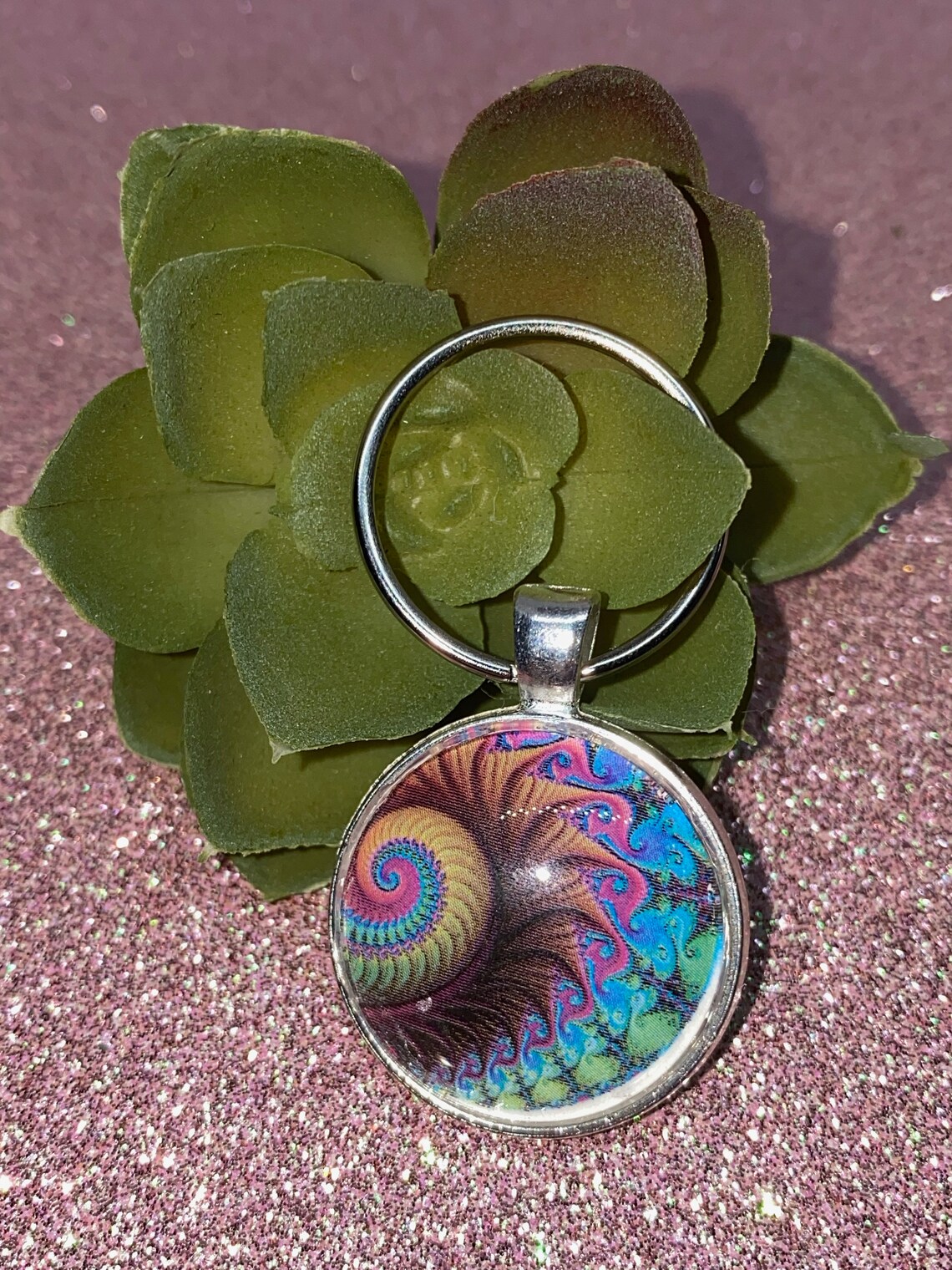 Abstract Keychains Keychain Abstract Waves Psychedelic | Etsy